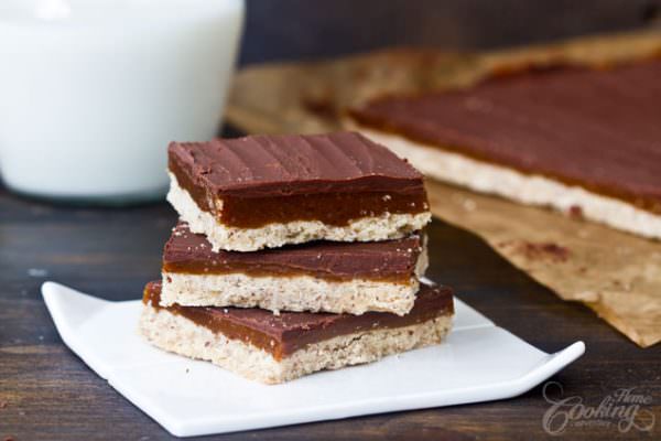 Chocolate Caramel Bars Recipe - How to make Millionaire Bars