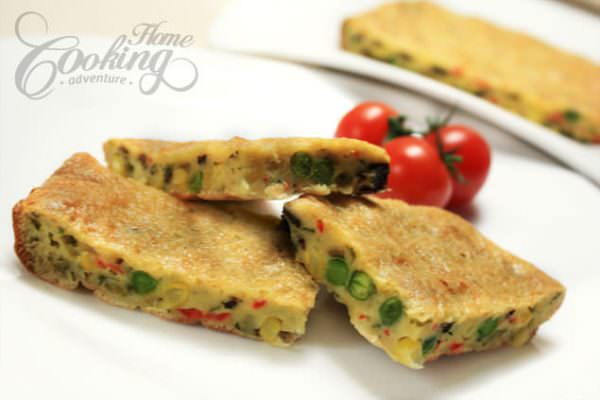 Frittata Primavera Recipe with Lots of Veggies and Cheese