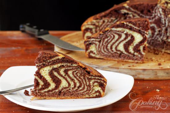 Easy Zebra Cake Recipe