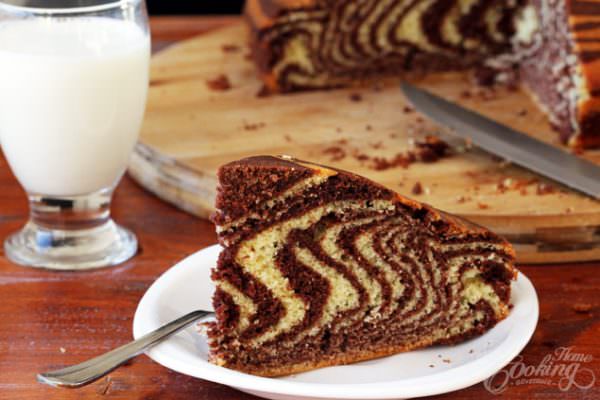 Easy Zebra Cake Recipe